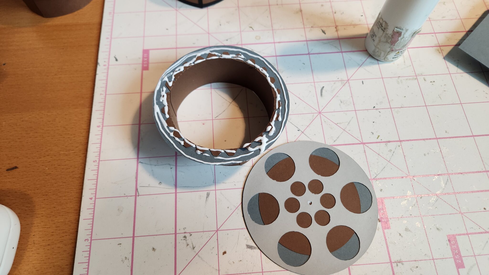 Let’s Go to the Movies! Film Reel Gift Box Assembly - Cutting Room ...