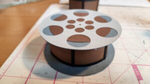 Let’s Go to the Movies! Film Reel Gift Box Assembly - Cutting Room ...