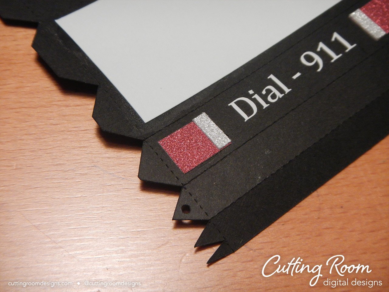 Police Car Gift Box Assembly Tutorial - Cutting Room Digital Designs, LLC