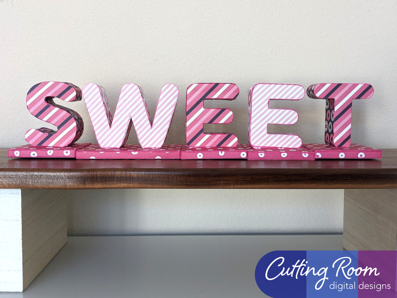 “SWEET” Party Time! – Letter Assembly Tutorial - Cutting Room Digital ...