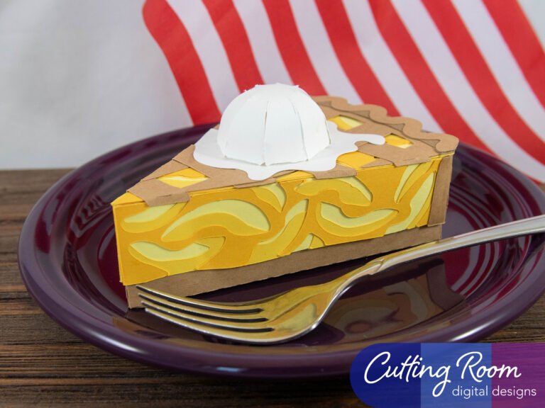 Let’s Make A Pie Box – Gift Box Assembly - Cutting Room Digital Designs ...