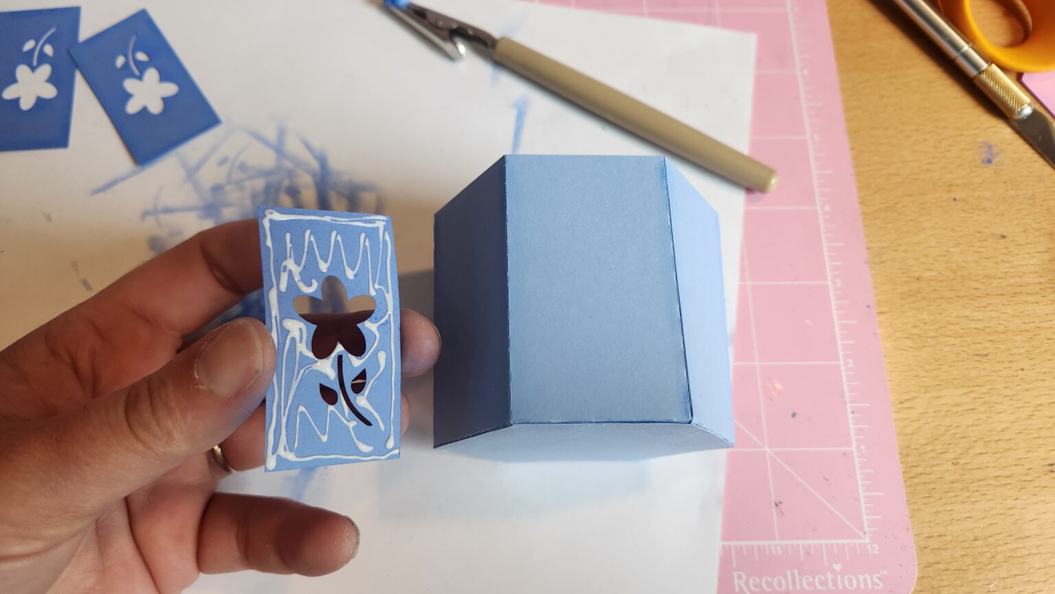 Check Out Our Cute Bouquet Of Flower Treat Boxes! - Cutting Room ...